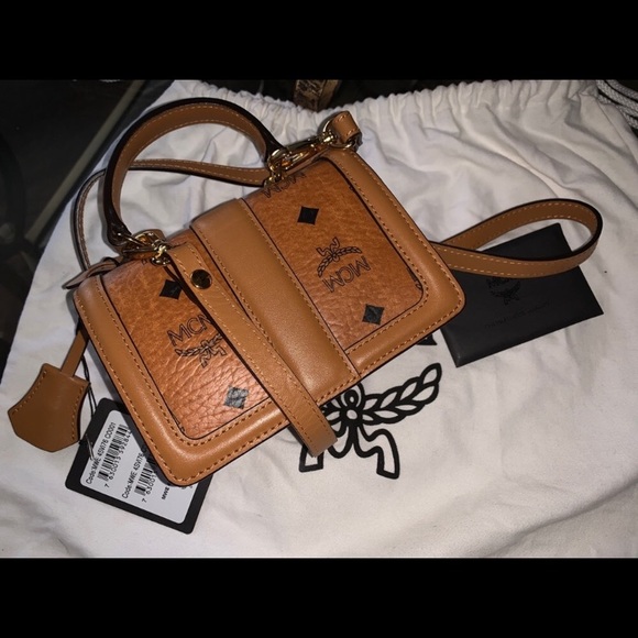 MCM | Bags | Authentic Mcm Mini Crossbody Handbag | Poshmark